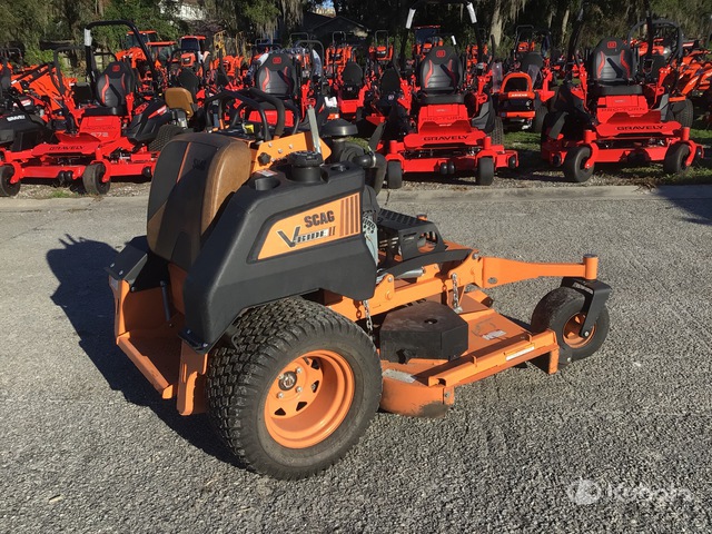 2021 (unverified) Scag SRVII-61V-37BV-EFI V-Ride Stand-On Lawn Mower in ...