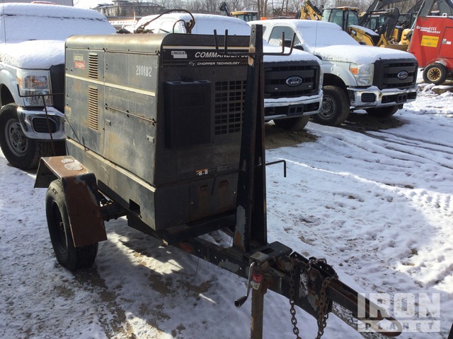2001 Lincoln Commander 300 375 A Mobile Engine Driven Welder in Mount ...