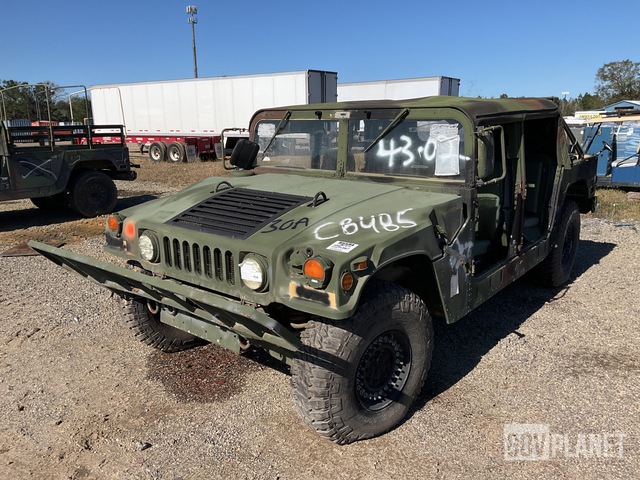 Surplus 2004 AM General M1097A2 HMMWV 4 Door Soft Top w/Truck Body in ...