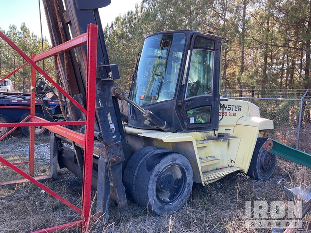 Hyster H250HD 11600 lb Diesel Pneumatic Tire Forklift in West Point ...