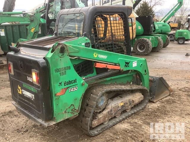 2017 Bobcat T450 Compact Track Loader in Baltimore, Maryland, United ...