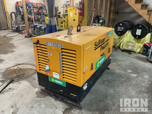 2009 Sullivan D185P2JD 185 cfm Skid-Mounted Air Compressor in WINNIPEG ...