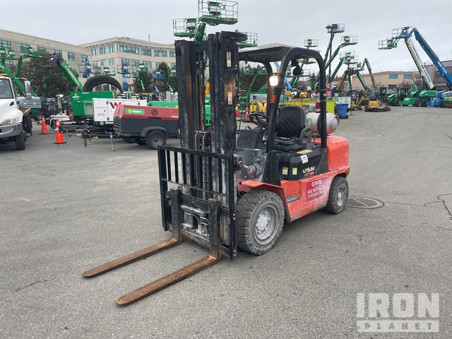 2016 (unverified) Utilev UT30P 4800 lb Pneumatic Tire Forklift in ...
