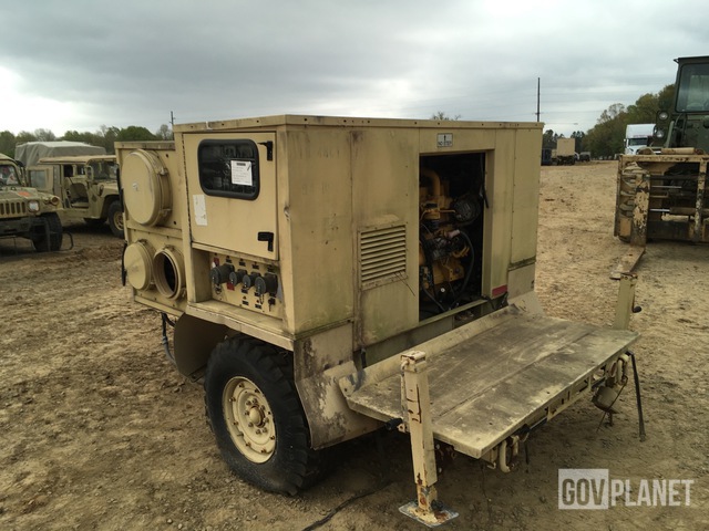 Surplus 2007 PowerSystems International DRASH Shelter Transport Trailer ...