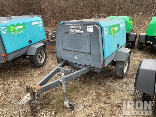 2013 Airman PDS185S-6C2 185 cfm Mobile Air Compressor in Beavercreek ...