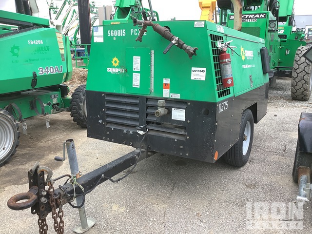 2013 Sullivan-Palatek DF375PDJDSB 375 cfm Mobile Air Compressor in ...