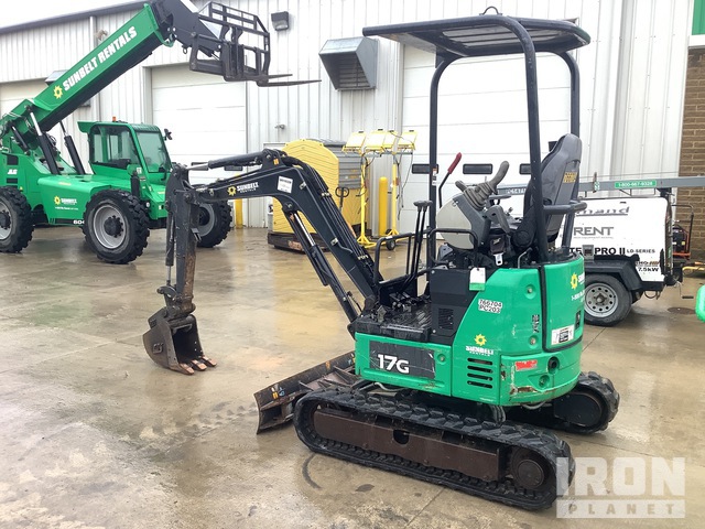 2015 John Deere 17G Mini Excavator in Hilliard, Ohio, United States ...