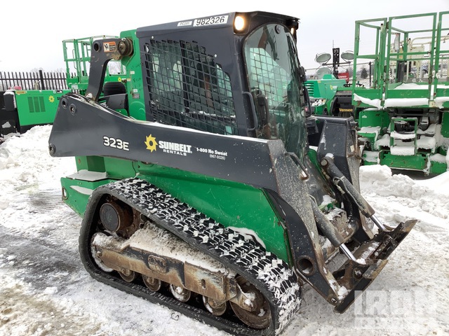 2017 John Deere 323E Compact Track Loader in Findlay, Ohio, United ...