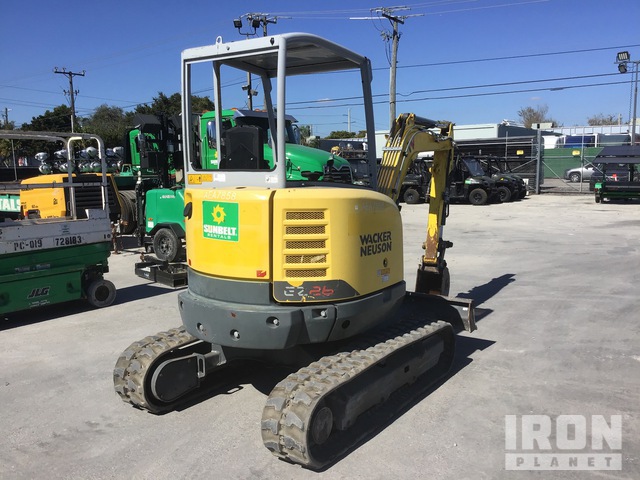 2020 Wacker Neuson EZ26 Mini Excavator in MIAMI-DADE, Florida, United ...