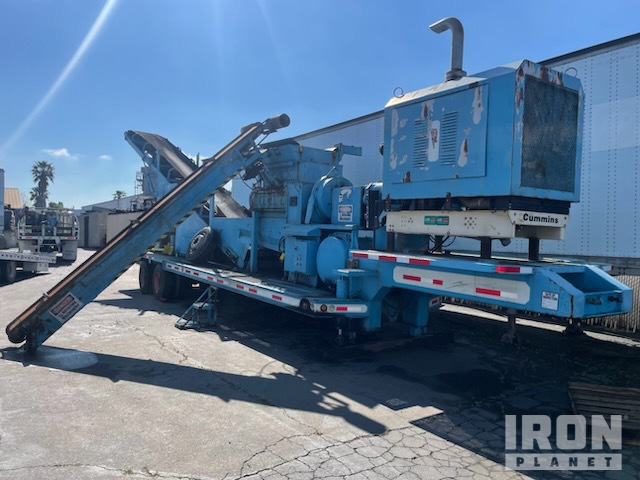 Tri-C Machine Corp. Tire Shredder in Fontana, California, United States ...