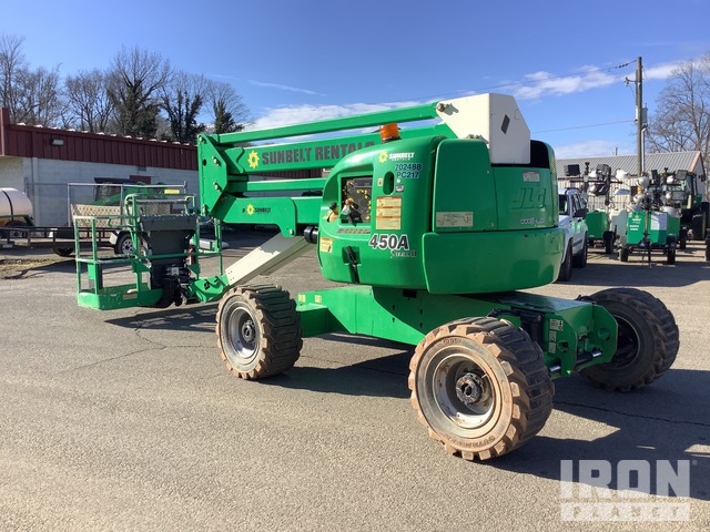 2015 JLG 450A SII 4WD Diesel Articulating Boom Lift in St. Albans, West ...