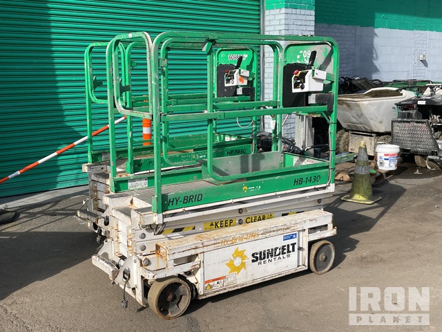 2014 Hybrid HB1430 Electric Scissor Lift in Maspeth, New York, United ...