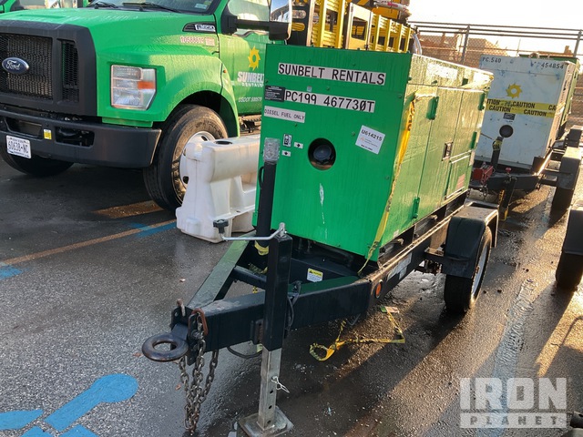 2012 Multiquip DCA-25SSIU3 25 kVA Mobile Generator Set in Brooklyn, New ...