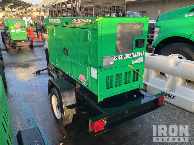 2012 Multiquip DCA-25SSIU3 25 kVA Mobile Generator Set in Brooklyn, New ...