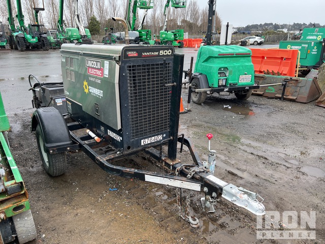 2014 Lincoln Vantage 500 500 A Mobile Stick Engine Driven Welder in ...