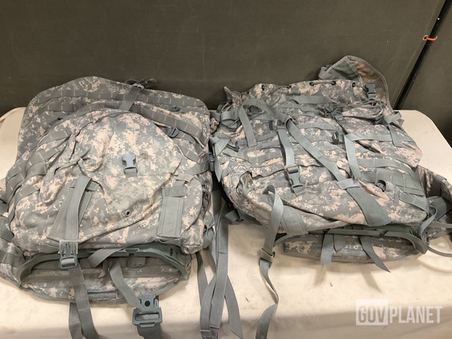 Surplus (6) Large Field Pack Sets, (30) Assault Packs & Assorted Items ...