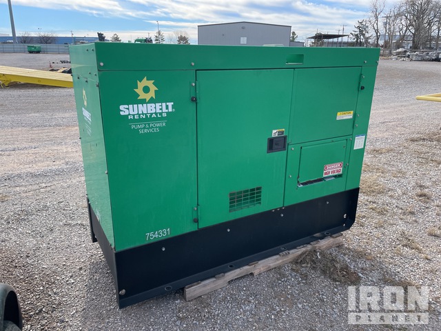 2014 MQ Power DCA45SSIU4F 36 kW Skid-Mounted Generator Set in Yukon ...