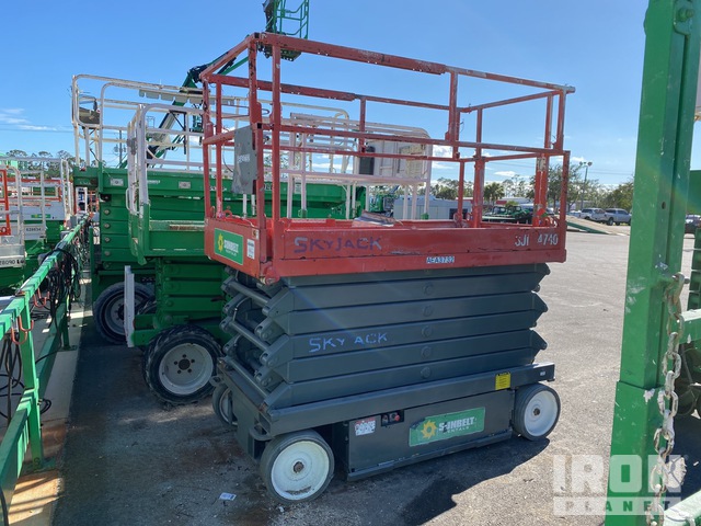 2017 Skyjack SJIII 4740 Electric Scissor Lift in Fort Myers, Florida ...