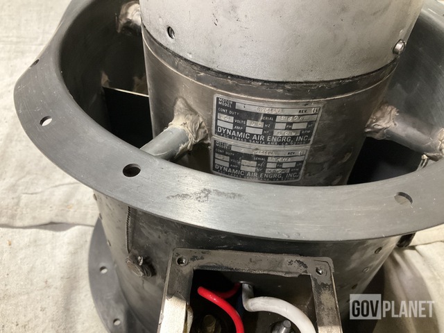 Surplus (2) Dynamic Air Engineering Axial Flow Fans in Chambersburg ...