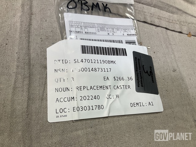 Surplus (15) Wheel Chocks & (3) Replacement Casters in Chambersburg ...