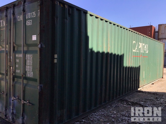 2003 China International Marine 40 ft High Cube Storage Container in ...