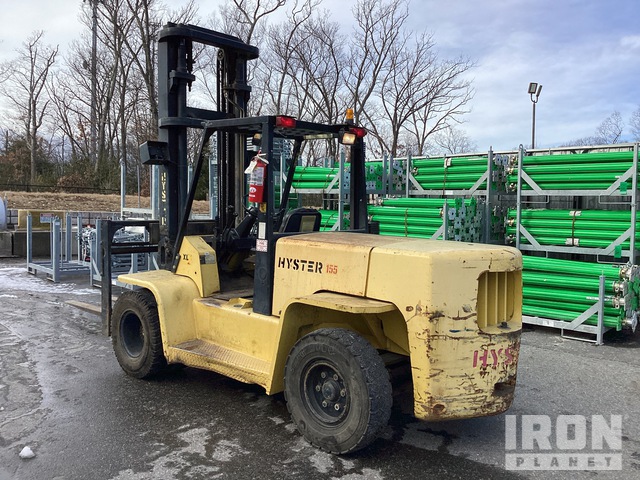 Hyster H155XL2 14850 lb Pneumatic Tire Forklift in Shrewsbury ...