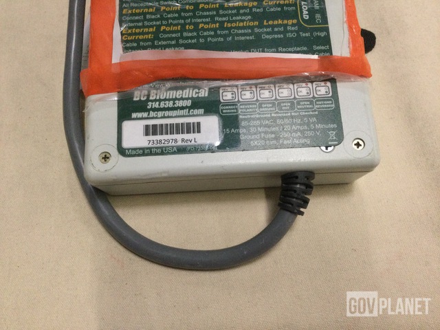 Surplus BC Biomedical SA-2010S Safety Analyzer w/Patient Simulator in ...