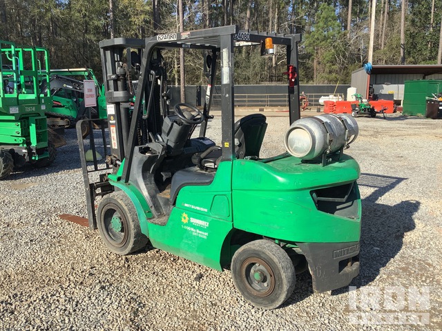 2014 Mitsubishi FG30N 5500 lb 4x2 Pneumatic Tire Forklift in Mandeville ...