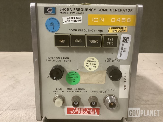 Surplus HP 8406A Frequency Comb Generator in North Las Vegas, Nevada ...