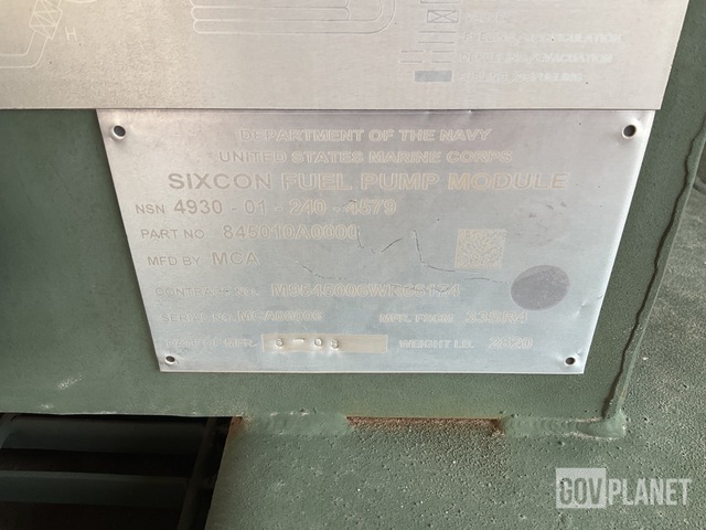Surplus MCA 845010A0000 Sixcon Fuel Pump Module in Yermo, California ...