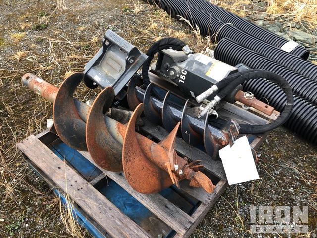Bobcat 15C Auger Attachment in Ketchikan, Alaska, United States ...