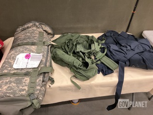Surplus (49) All-Weather Coats, (1) Force Protector Gear Deployment Bag ...