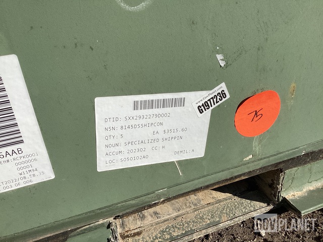 Surplus AAR Cadillac ISU 60 Storage Container in Chambersburg ...