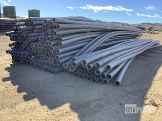 Surplus (195) Dura-Line 5" IPS Schedule 80 HDPE Conduit Pipe in Yermo ...