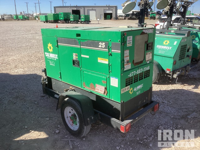 2017 Multiquip DCA-25SSIU4F 25 kVA Mobile Generator Set in Midland ...