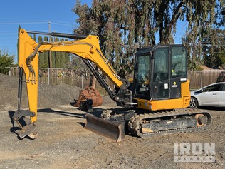 2016 JCB 85Z-1 Mini Excavator in Fairfield, California, United States ...