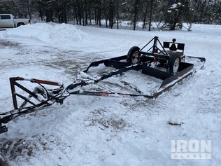 Custom Built 9.5 ft X 20 ft, Snowmobile Drag attachment Snow Groomer in ...