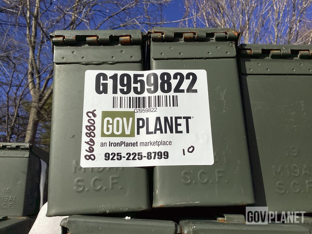 Surplus (3,590) M19A1 Ammo Cans - For 7.62mm in Chambersburg ...