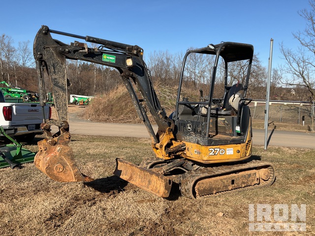 2014 (unverified) John Deere 27D Mini Excavator in Warrenton, Virginia ...
