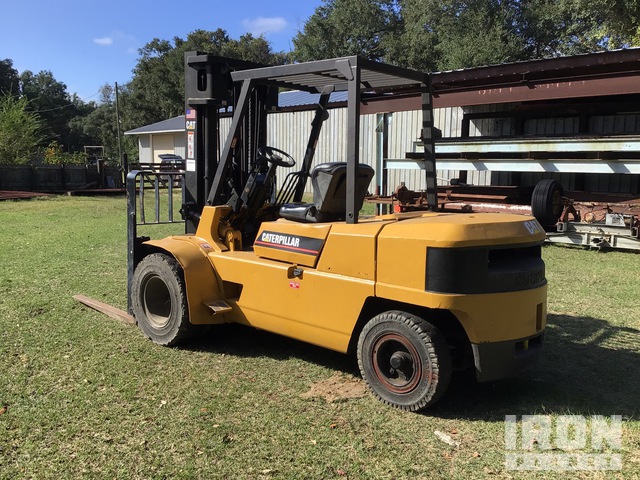 1996 Cat DP50 11000 lb Pneumatic Tire Forklift in Pensacola, Florida ...