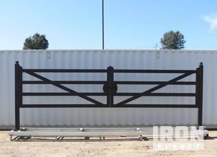 Steelman TM18-NCC Metal Driveway Gate in Decatur, Indiana, United ...