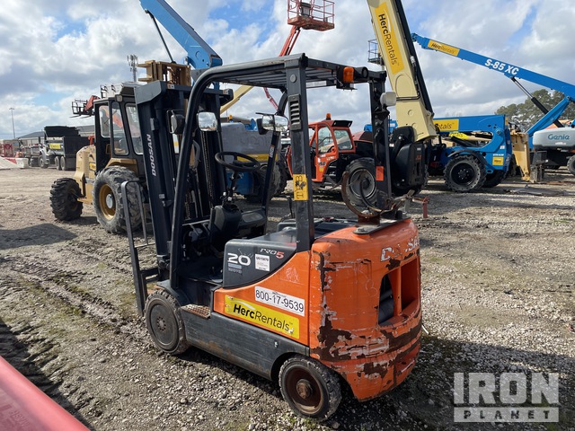 2017 (unverified) Doosan GC20E-5 Pneumatic Tire Forklift in Beaumont ...