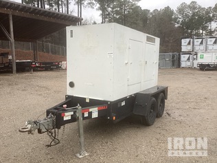 2013 Doosan G70 50 kW Mobile Generator Set in Wake Forest, North ...