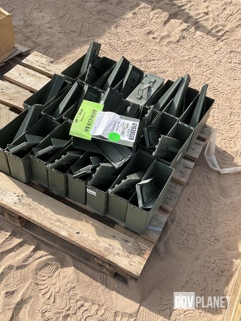 Surplus (25) M19A1 Ammo Cans - For 7.62mm in Doyle, California, United ...