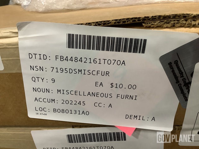 Surplus (9) Boxes of ULINE S-23970 Window Counter Safety Shields in ...