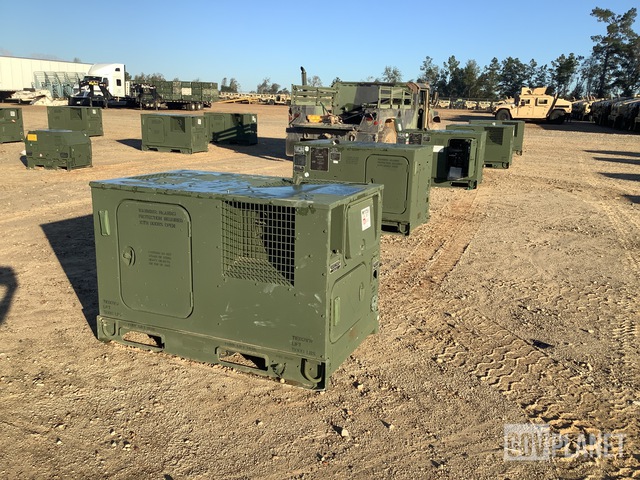 Surplus 2014 Cummins Power Generation MEP-1040 10kW Generator Set in ...