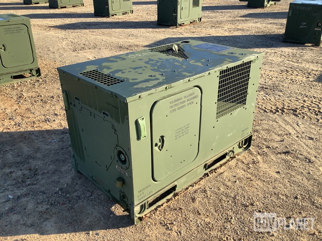 Surplus 2014 Cummins Power Generation MEP-1040 10kW Generator Set in ...