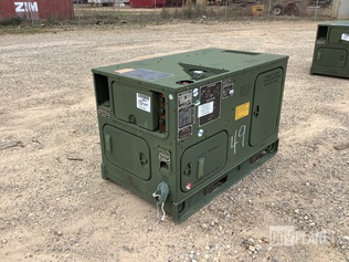 Surplus 2014 Cummins Power Generation MEP-1040 10kW Generator Set in ...