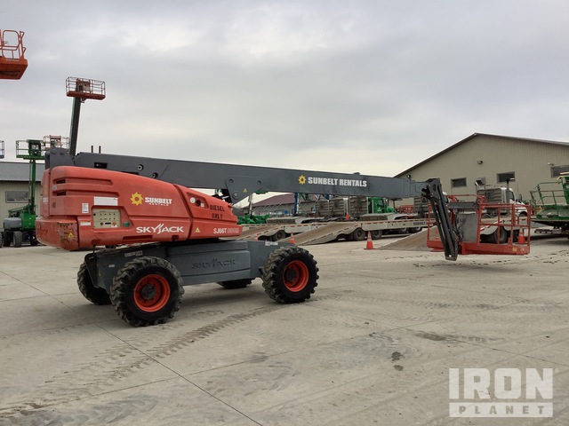 2013 Skyjack SJ66T 4WD Diesel Telescopic Boom Lift in Joliet, Illinois ...