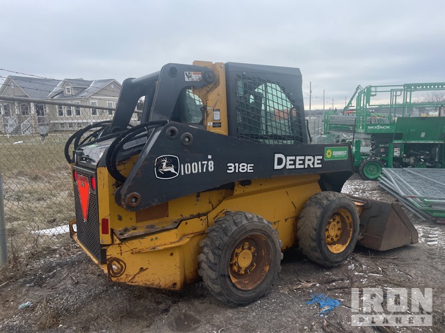2014 John Deere 318E Two-Speed High Flow Skid Steer Loader in Belleville, Ontario, Canada ...